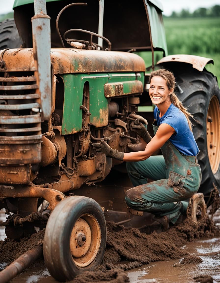 On the Farm - AI Generated Artwork - NightCafe Creator