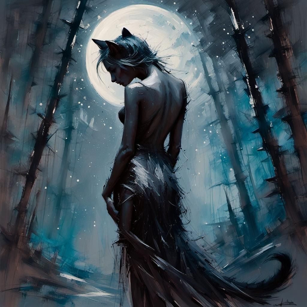 new art: Henry Asencio, close-up, Angourie_Rice, painting, tesseract ...