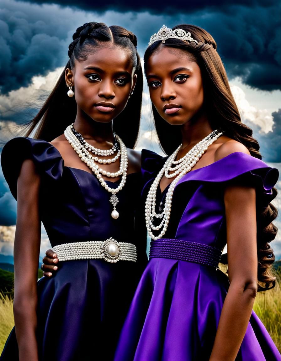 Sisters - AI Generated Artwork - NightCafe Creator