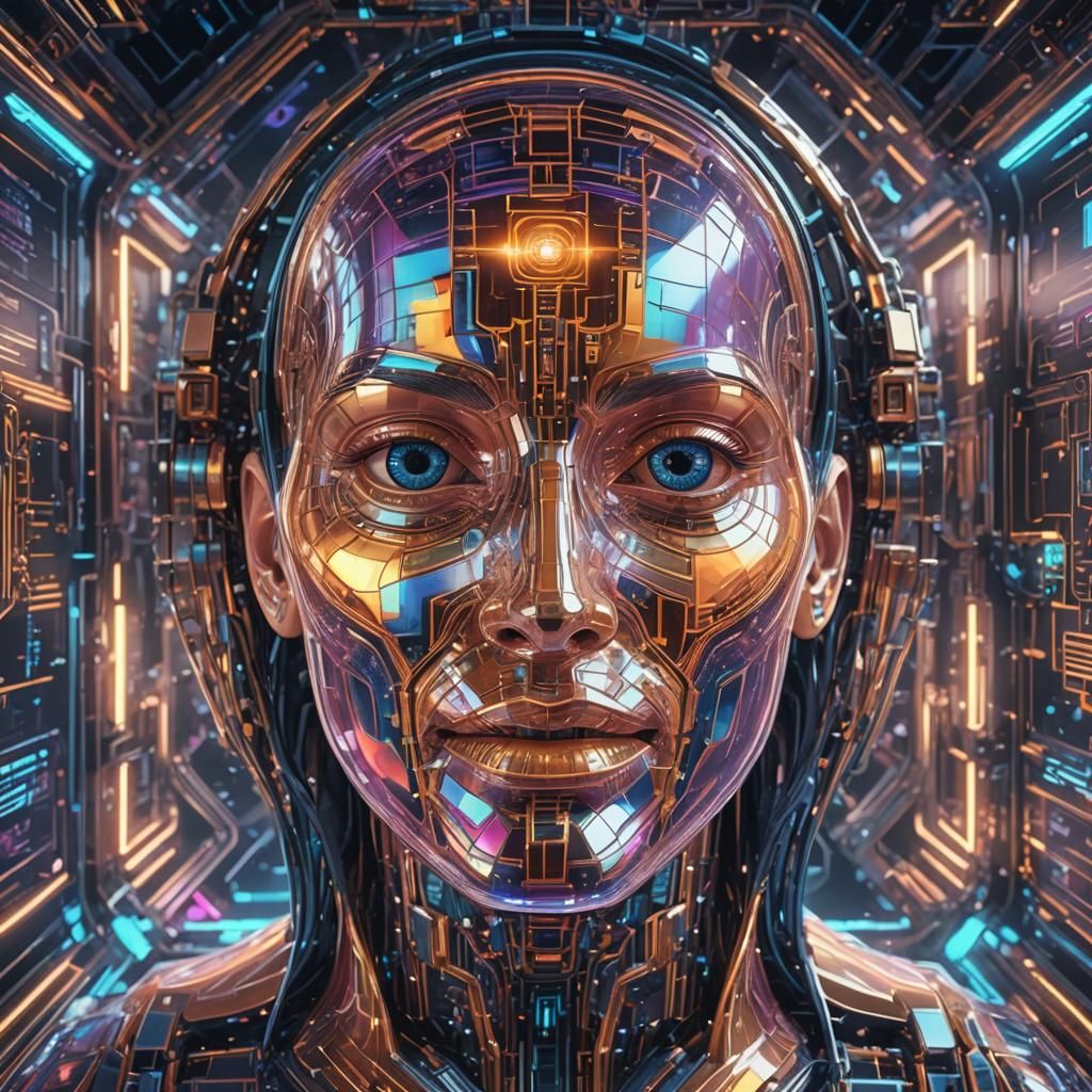 Face of AI - AI Generated Artwork - NightCafe Creator