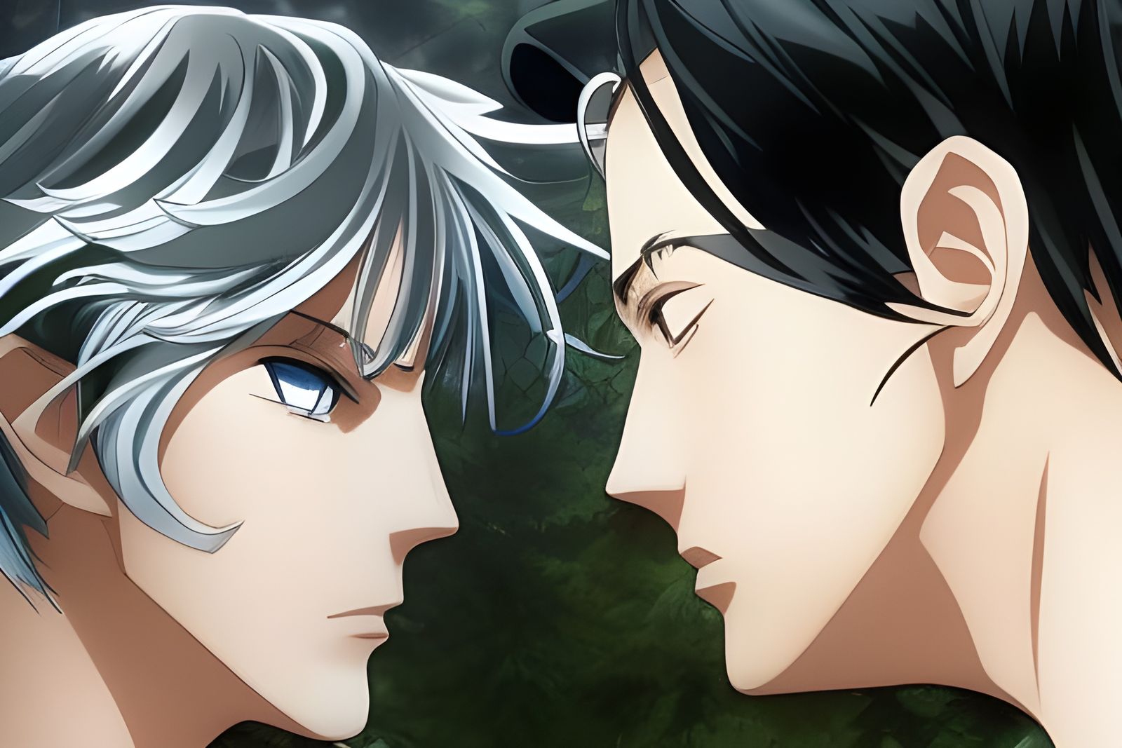 Immortal Love: Yue and Touya - AI Generated Artwork - NightCafe Creator