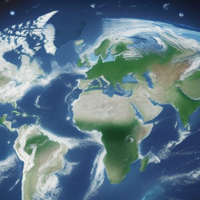 Earth - AI Generated Artwork - NightCafe Creator