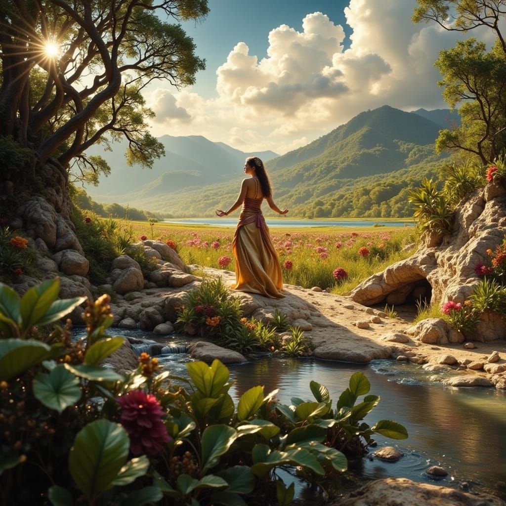 Unspoiled Beauty - Conquistadors Discover El Dorado in South...