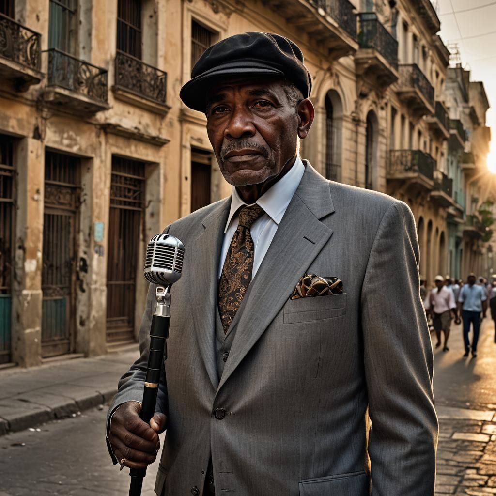 famous Cuban singer - AI Generated Artwork - NightCafe Creator