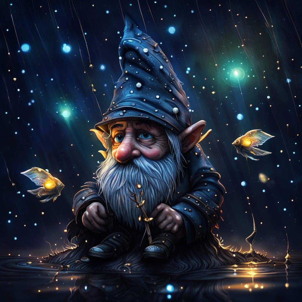 Old gnome - AI Generated Artwork - NightCafe Creator