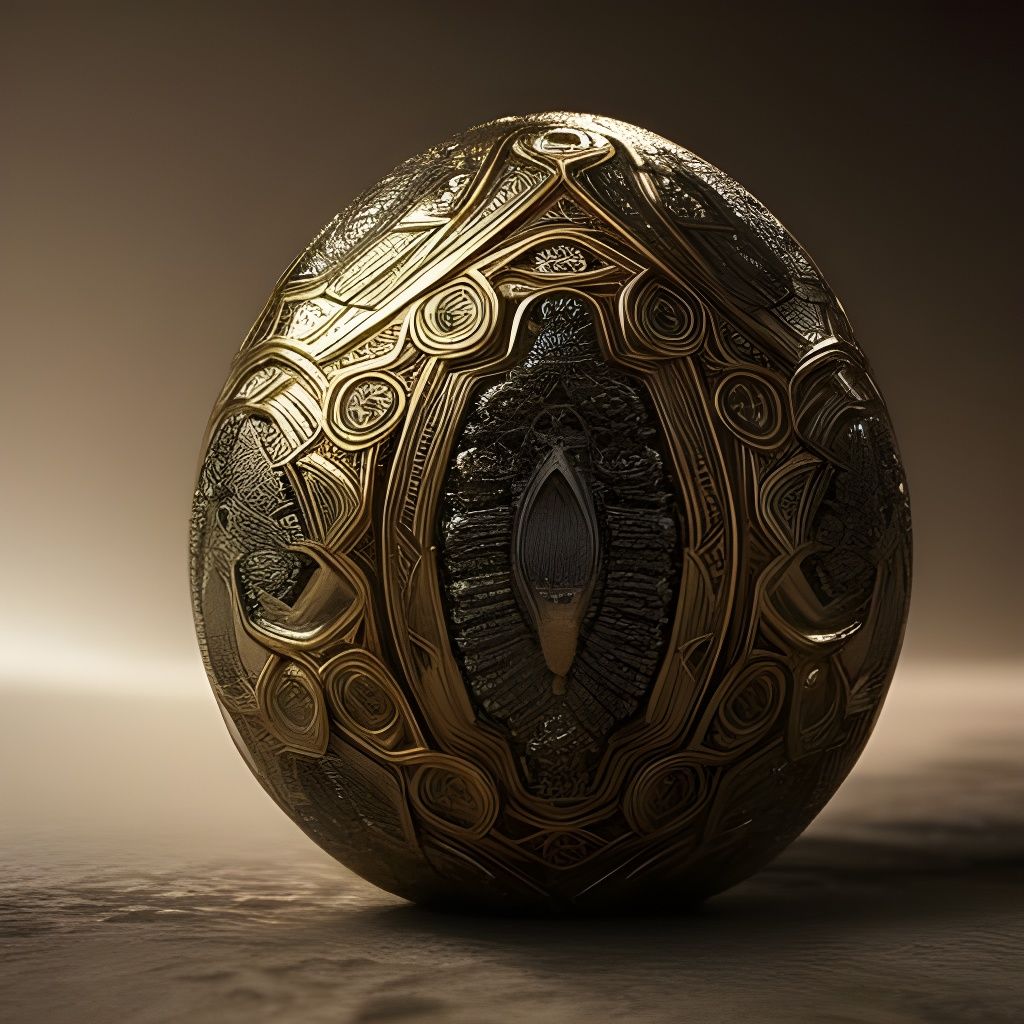 Alien egg - AI Generated Artwork - NightCafe Creator