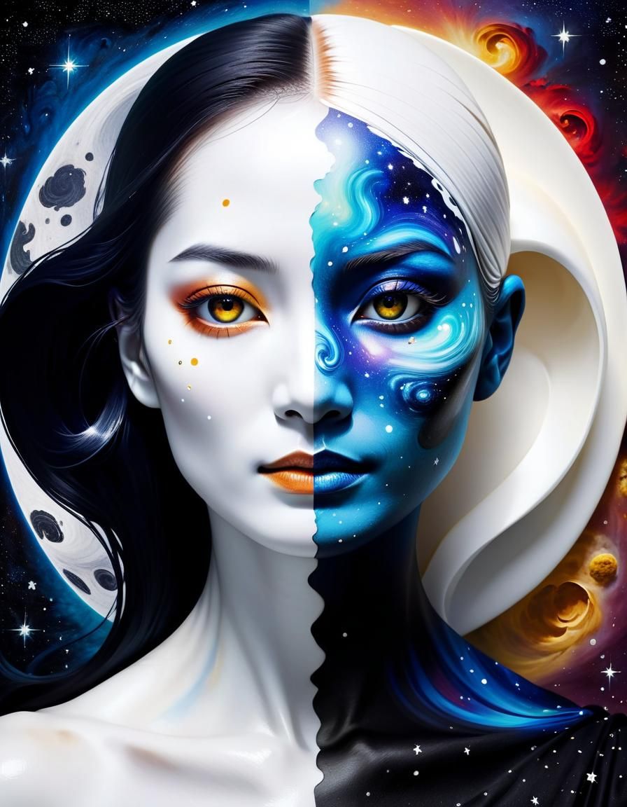 Duality - AI Generated Artwork - NightCafe Creator