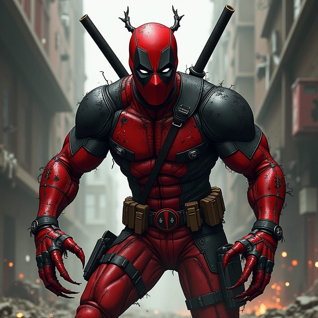 Deadpool Arthropod inspired - Deadpool in Arthropod-Inspired...