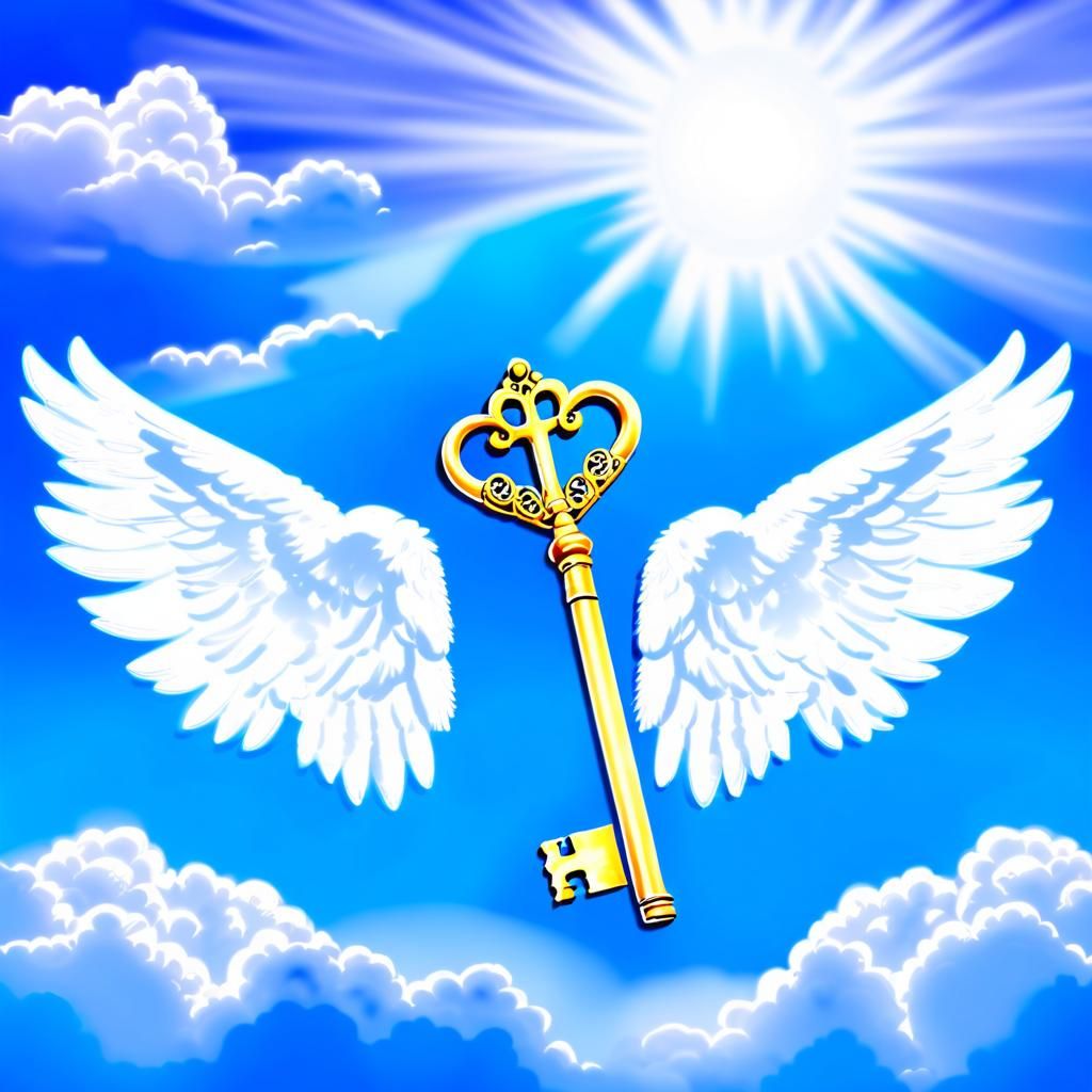 keys to heaven - AI Generated Artwork - NightCafe Creator