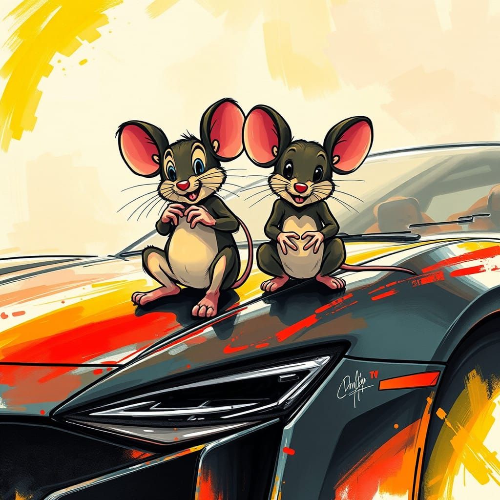 Sports Car Mice - Sports Car Mice