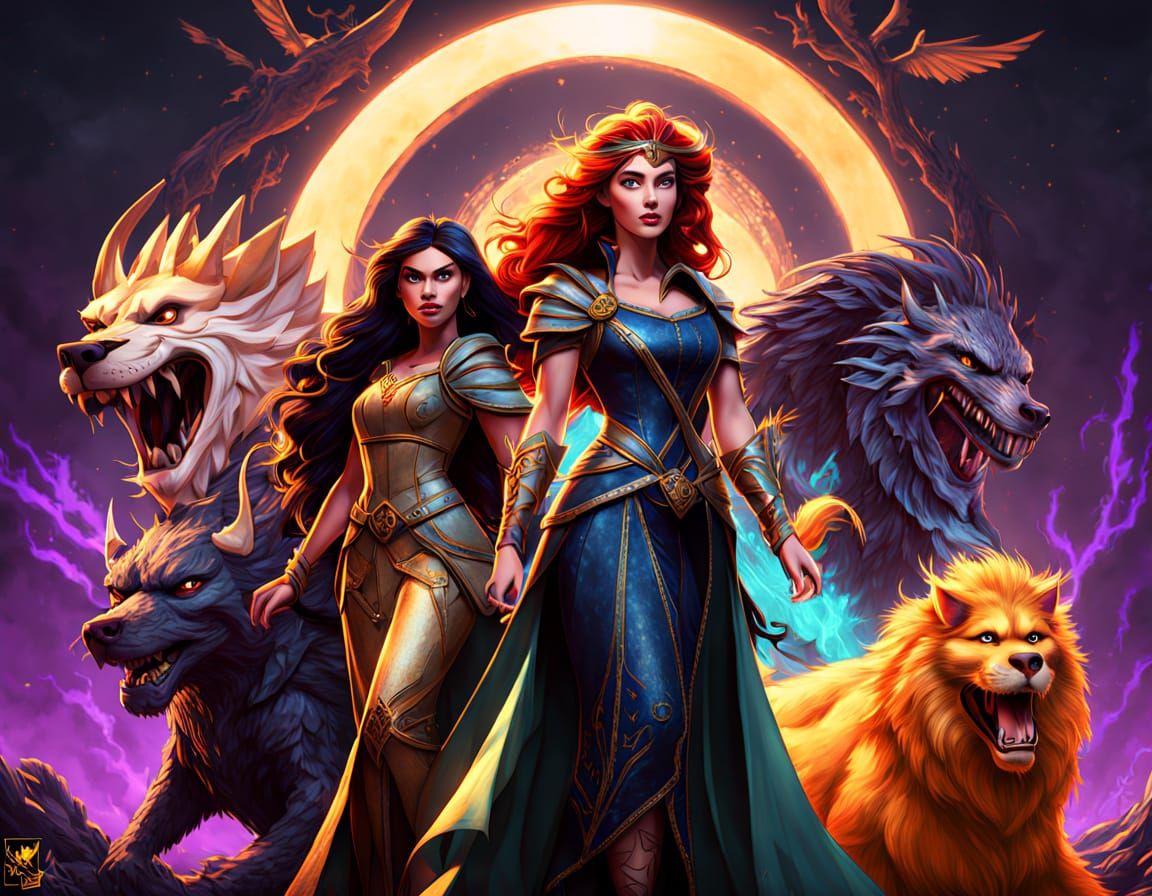 Disney Princess Monsters - Dark Fantasy Disney Princesses Un...