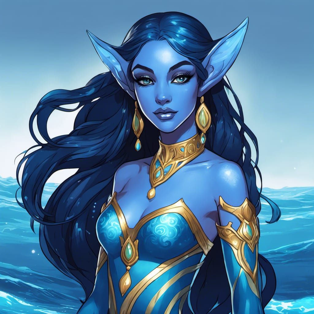Water Nymph - AI Generated Artwork - NightCafe Creator