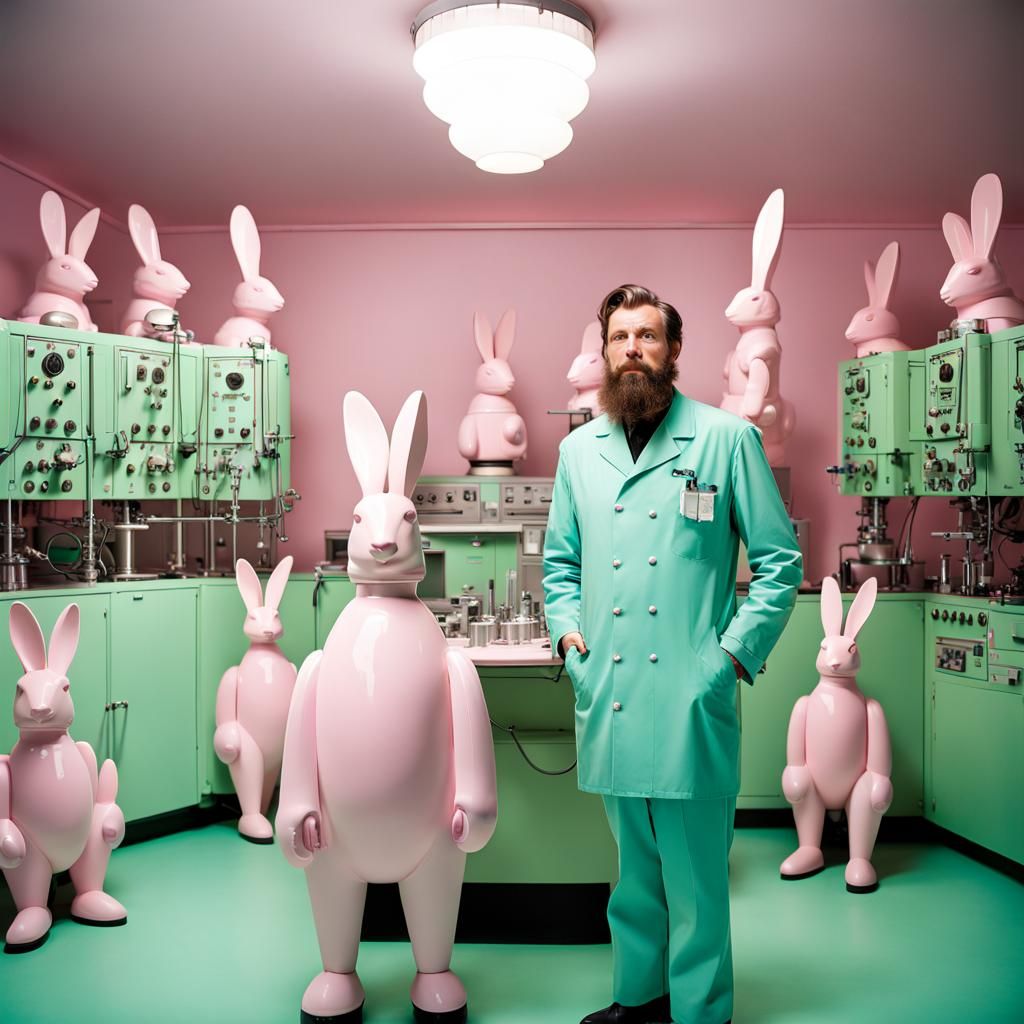 Bunny Dreams Series - AI Generated Artwork - NightCafe Creator