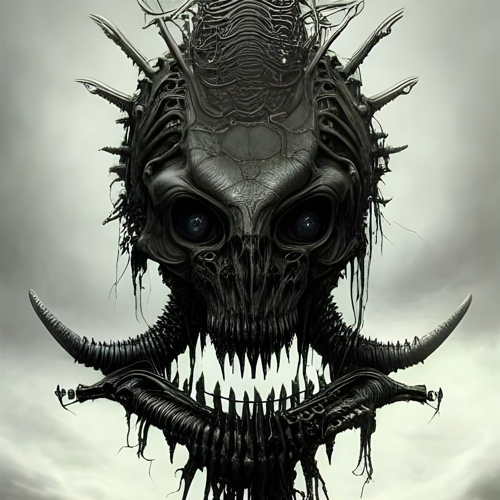 Alien death - AI Generated Artwork - NightCafe Creator