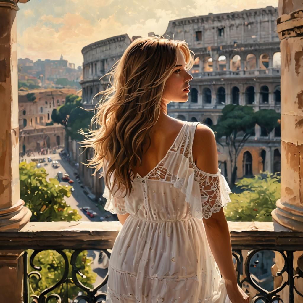 In Rome - AI Generated Artwork - NightCafe Creator
