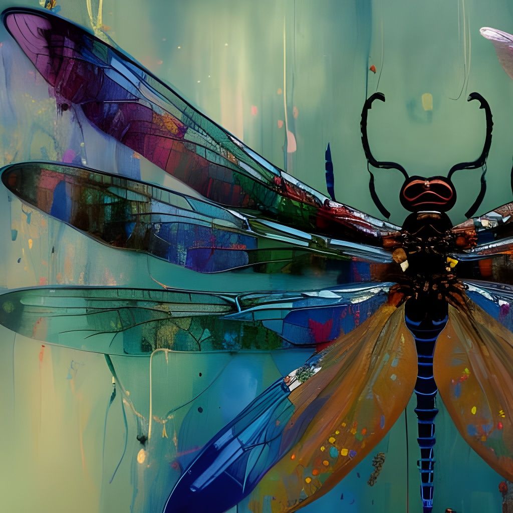 Dragonfly - AI Generated Artwork - NightCafe Creator