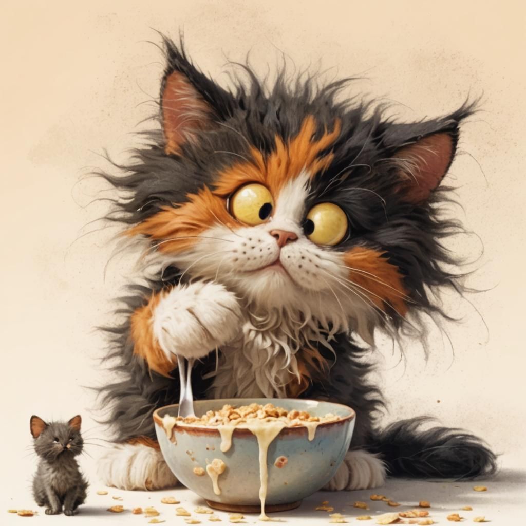 Morning Mess - AI Generated Artwork - NightCafe Creator