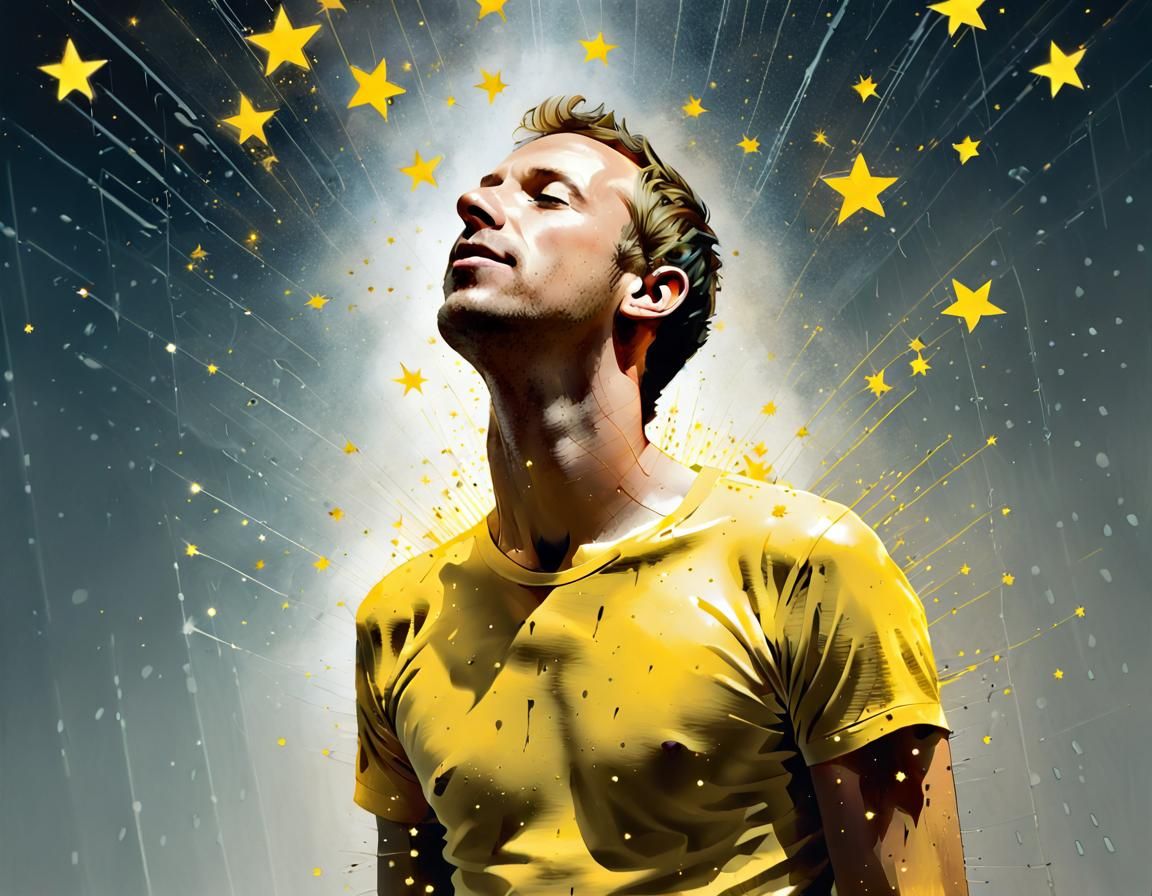 YELLOW-Coldplay - AI Generated Artwork - NightCafe Creator