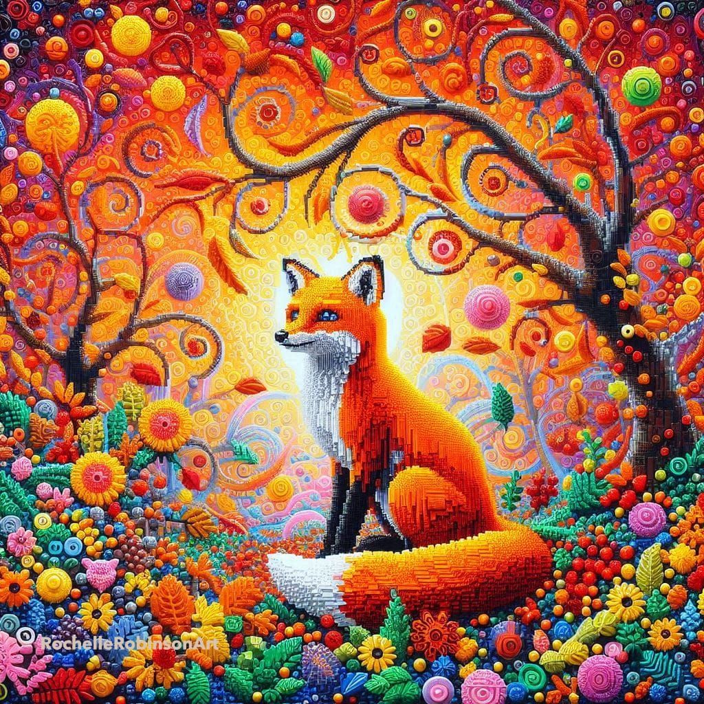 A Fox - AI Generated Artwork - NightCafe Creator