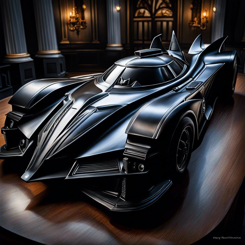 Batmobile - AI Generated Artwork - NightCafe Creator