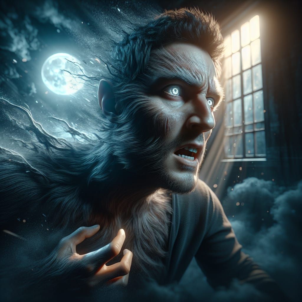 What is happening to me?! - Man Transforms into Werewolf Und...