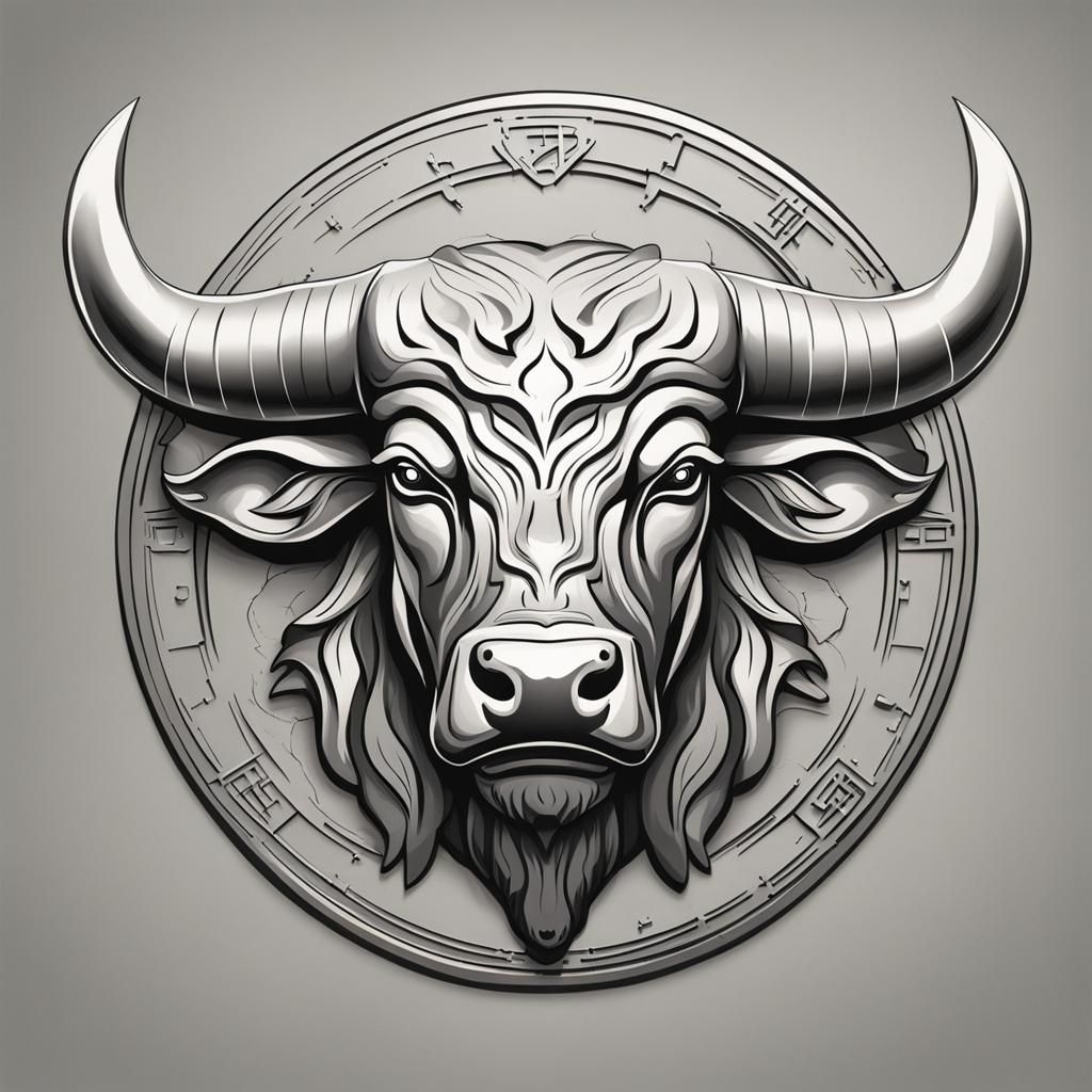 The personal logo features a powerful representation of a Zodiacal ...