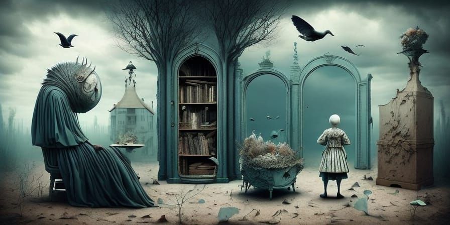 The Librarian - AI Generated Artwork - NightCafe Creator