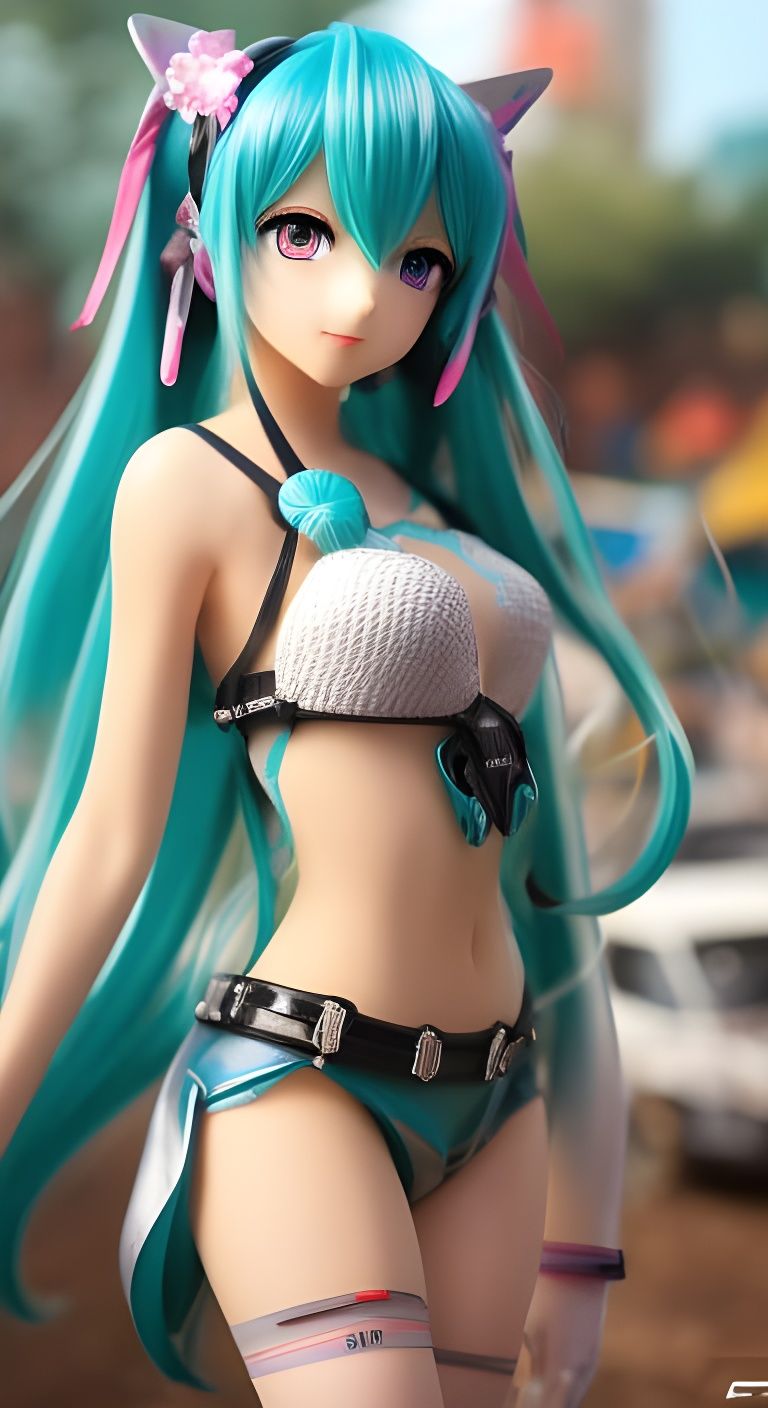 Hatsune Miku #150 - AI Generated Artwork - NightCafe Creator