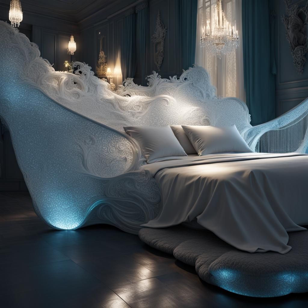 Amazing bed - AI Generated Artwork - NightCafe Creator