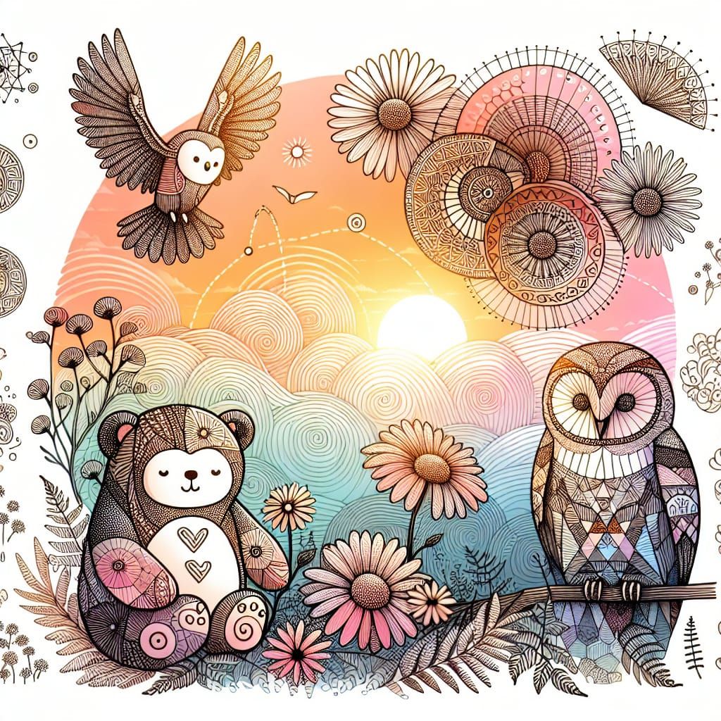 In the woods - AI Generated Artwork - NightCafe Creator