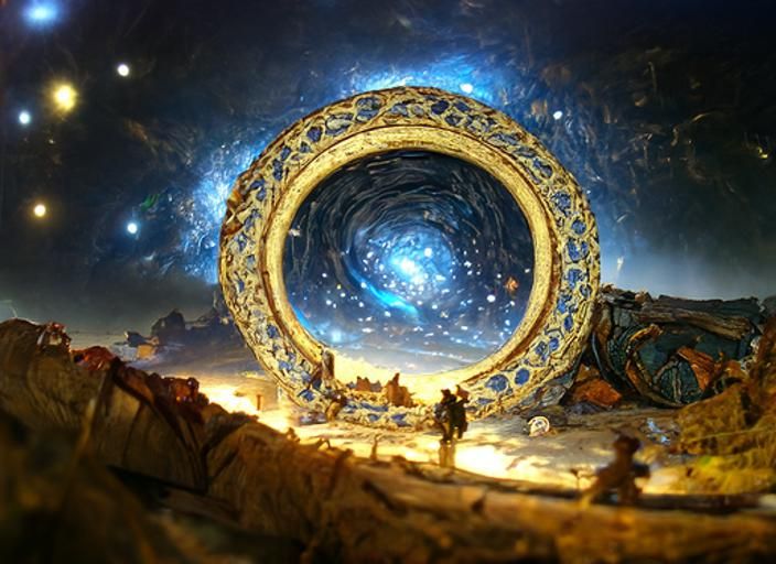 Stargate - AI Generated Artwork - NightCafe Creator