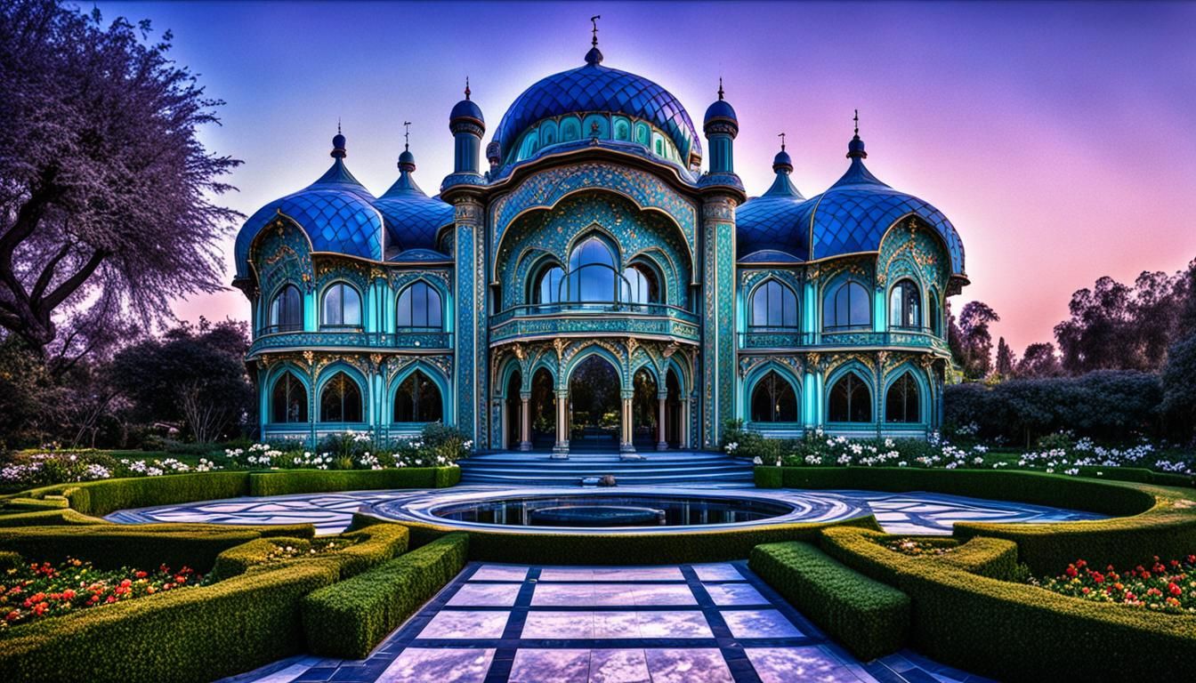 Palatial Estates - AI Generated Artwork - NightCafe Creator