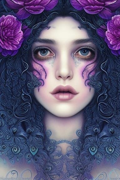 Violette - AI Generated Artwork - NightCafe Creator