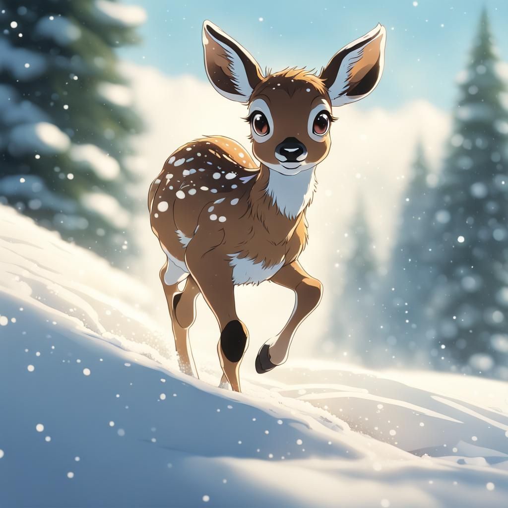 Fawn - AI Generated Artwork - NightCafe Creator