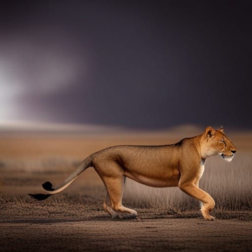 Lioness - AI Generated Artwork - NightCafe Creator