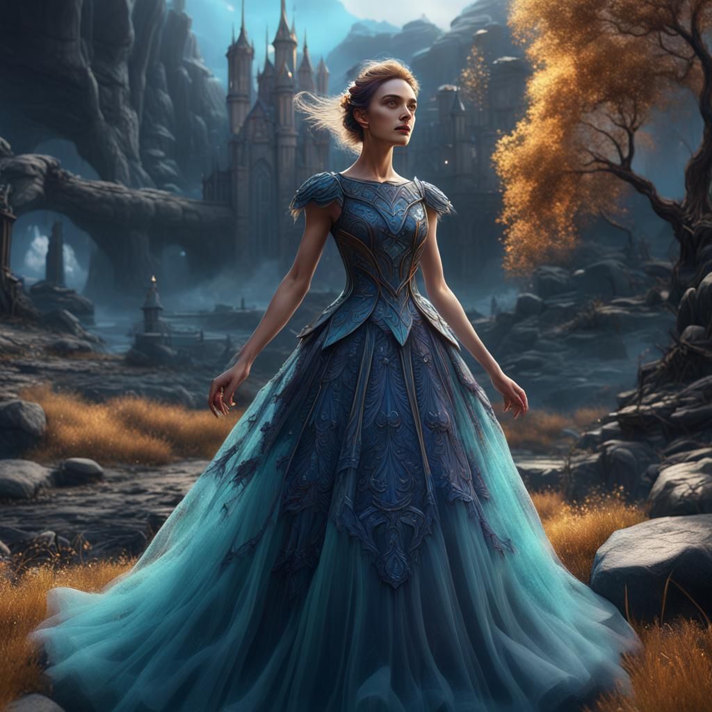 a tulle dress - AI Generated Artwork - NightCafe Creator