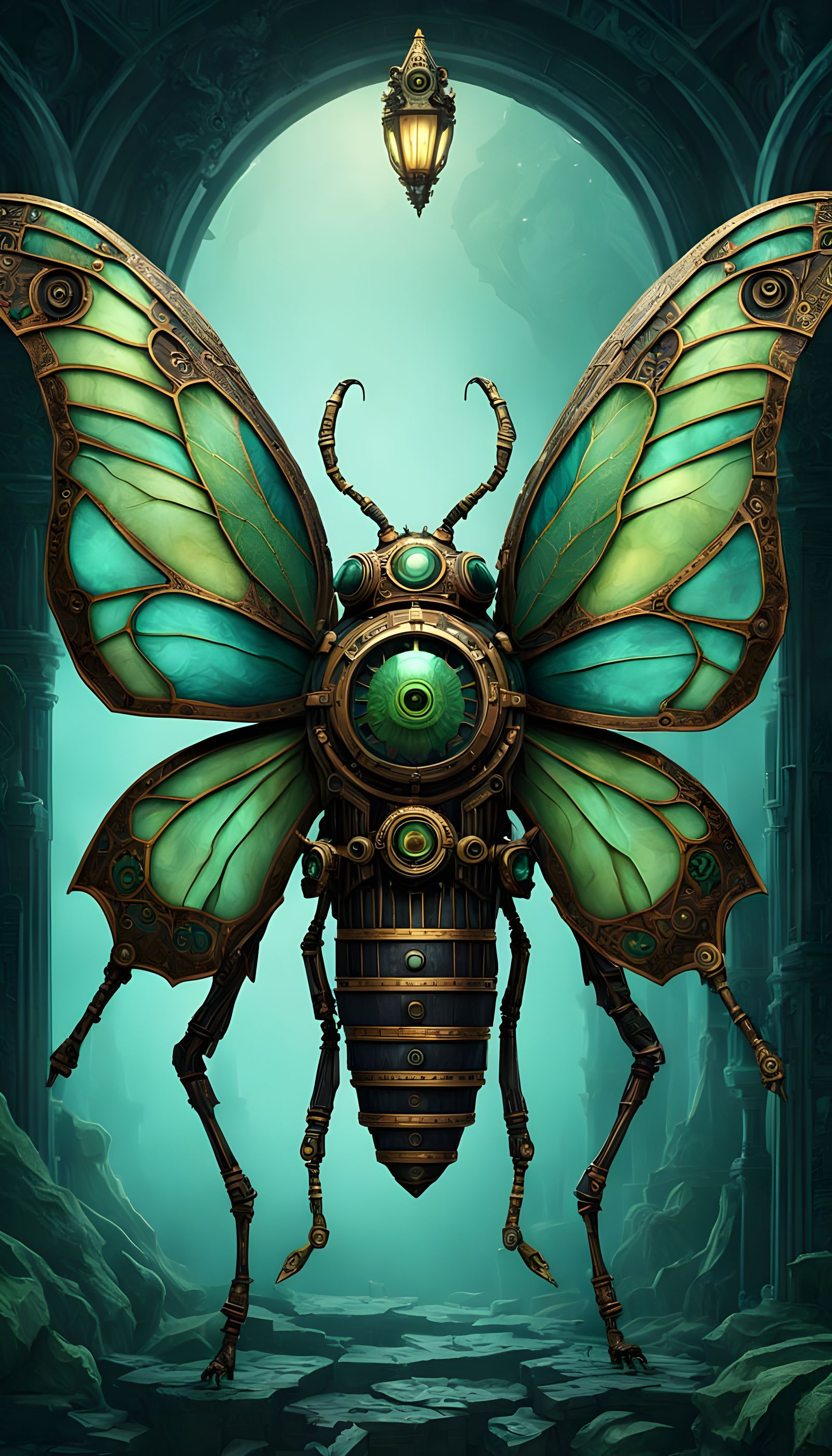 Fantasy AI Art, Crystal Clear XL, Evolved, Upscaled