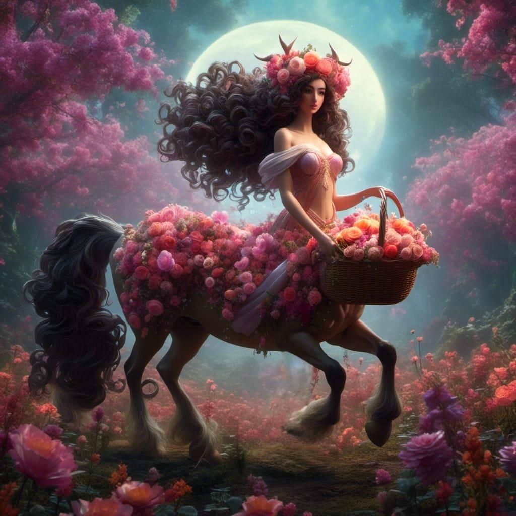 Female Centaurs - AI Generated Artwork - NightCafe Creator