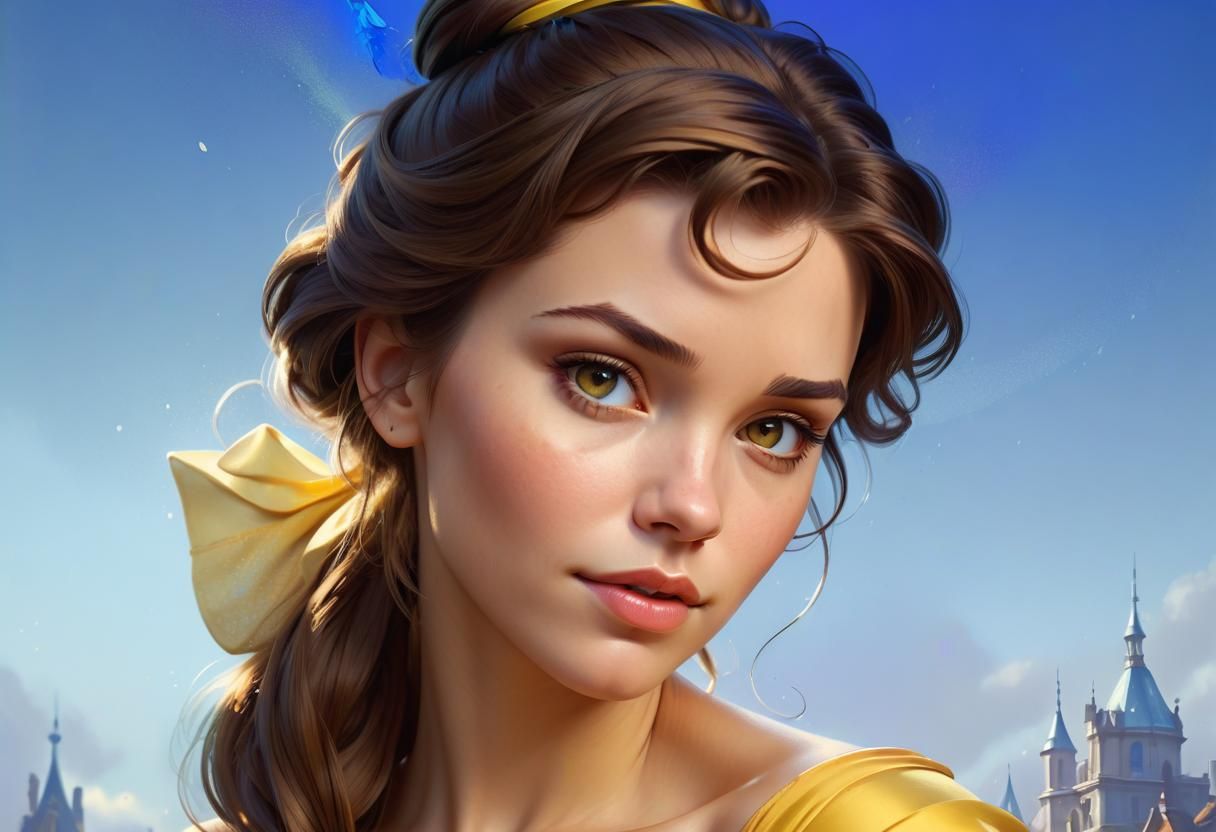 Beautiful Belle - AI Generated Artwork - NightCafe Creator