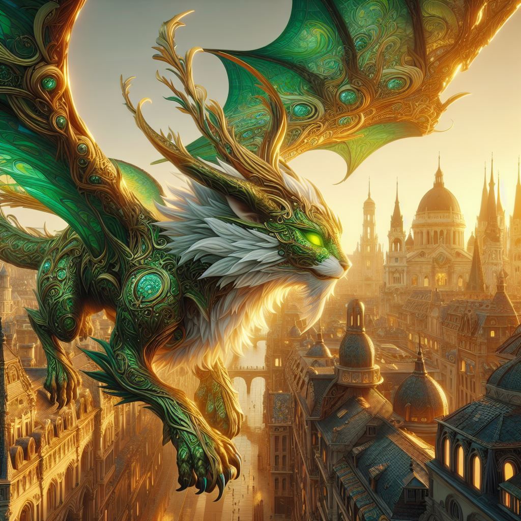 Dragon-cats (6) - AI Generated Artwork - NightCafe Creator