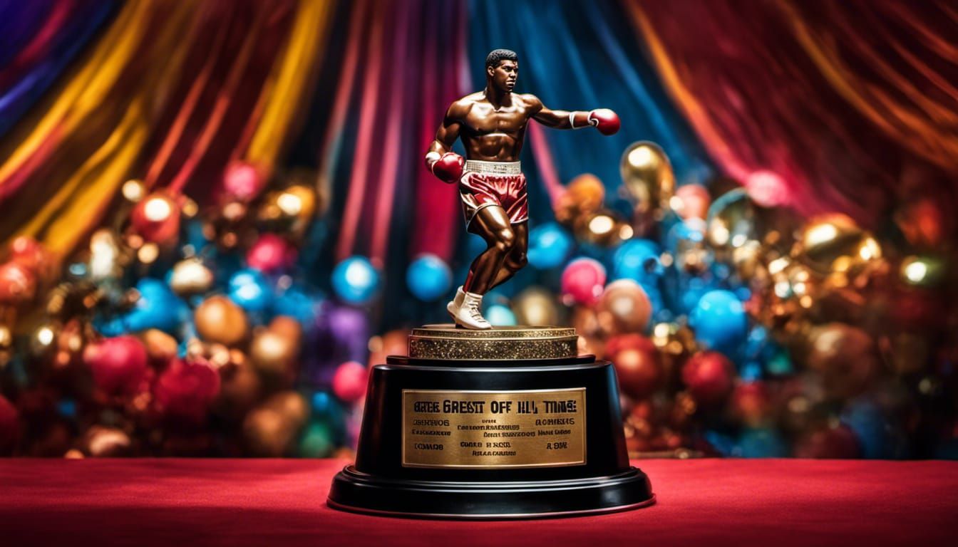 Muhammad Ali Trophy - AI Generated Artwork - NightCafe Creator