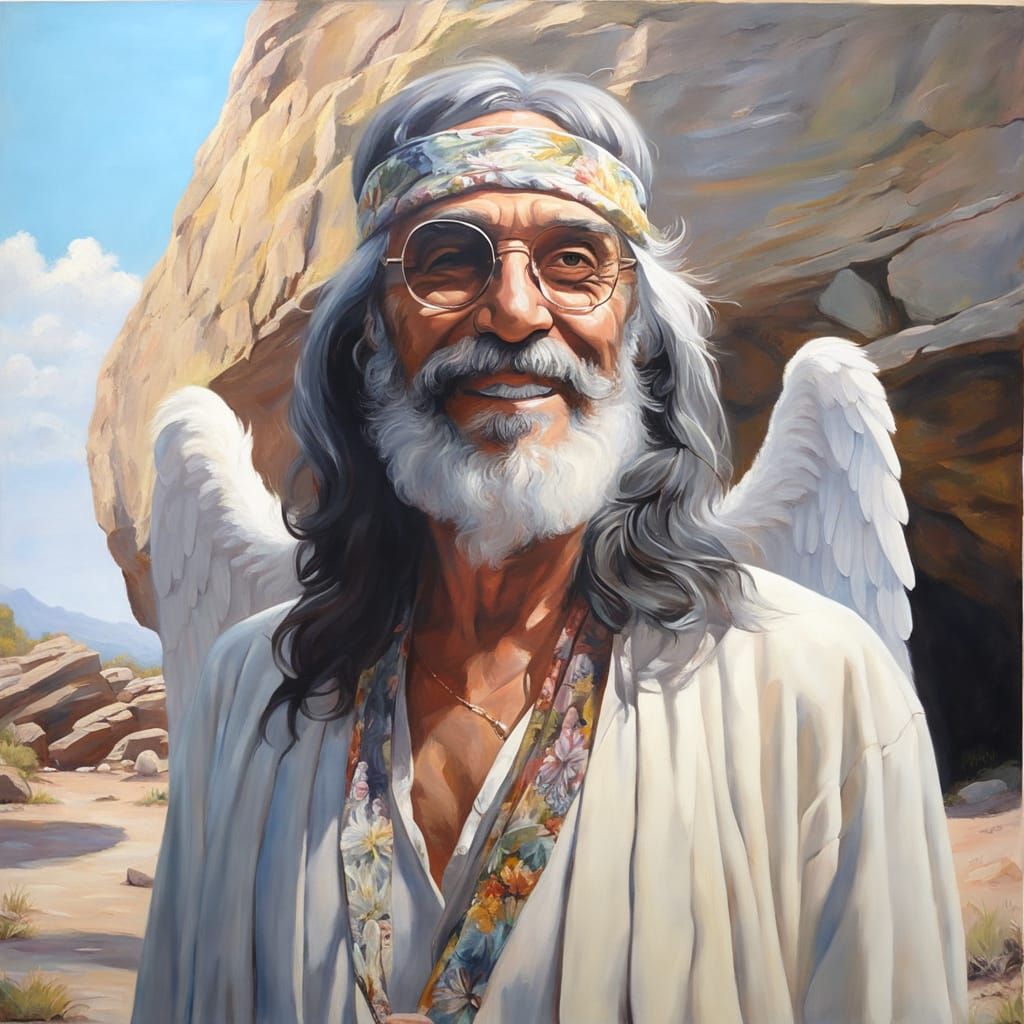 "He's not here, man." - Ethereal Hippie Visionary Contemplat...