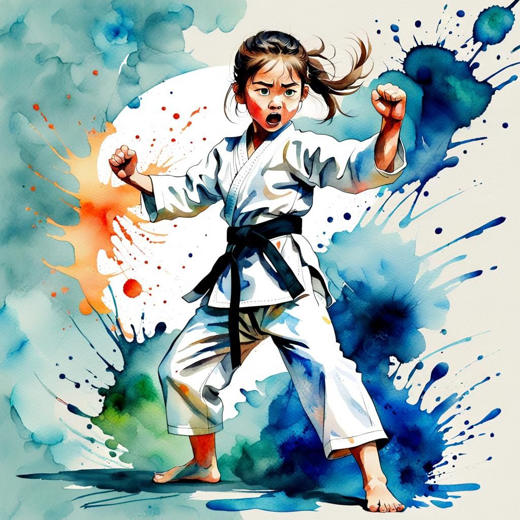 karate - AI Generated Artwork - NightCafe Creator