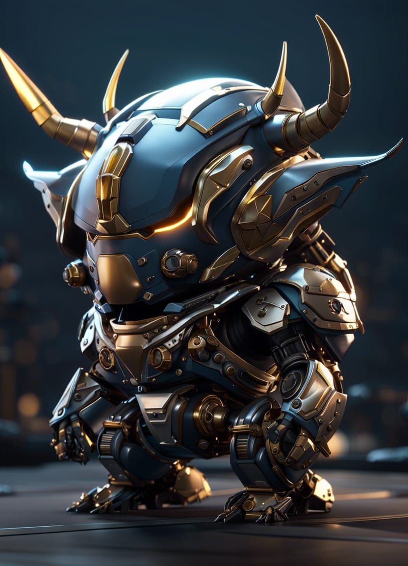 Mecha Bug Series; Beetle - AI Generated Artwork - NightCafe Creator