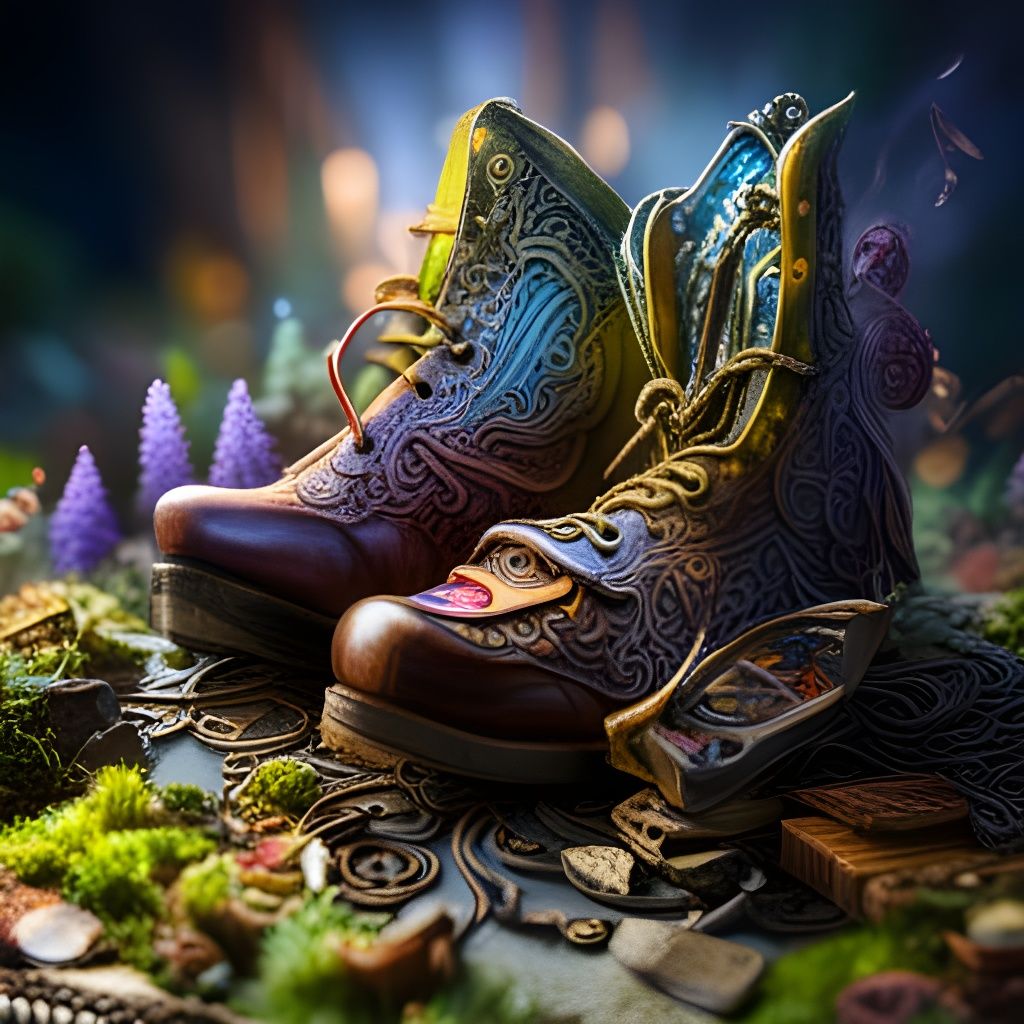 Magic Boots - AI Generated Artwork - NightCafe Creator