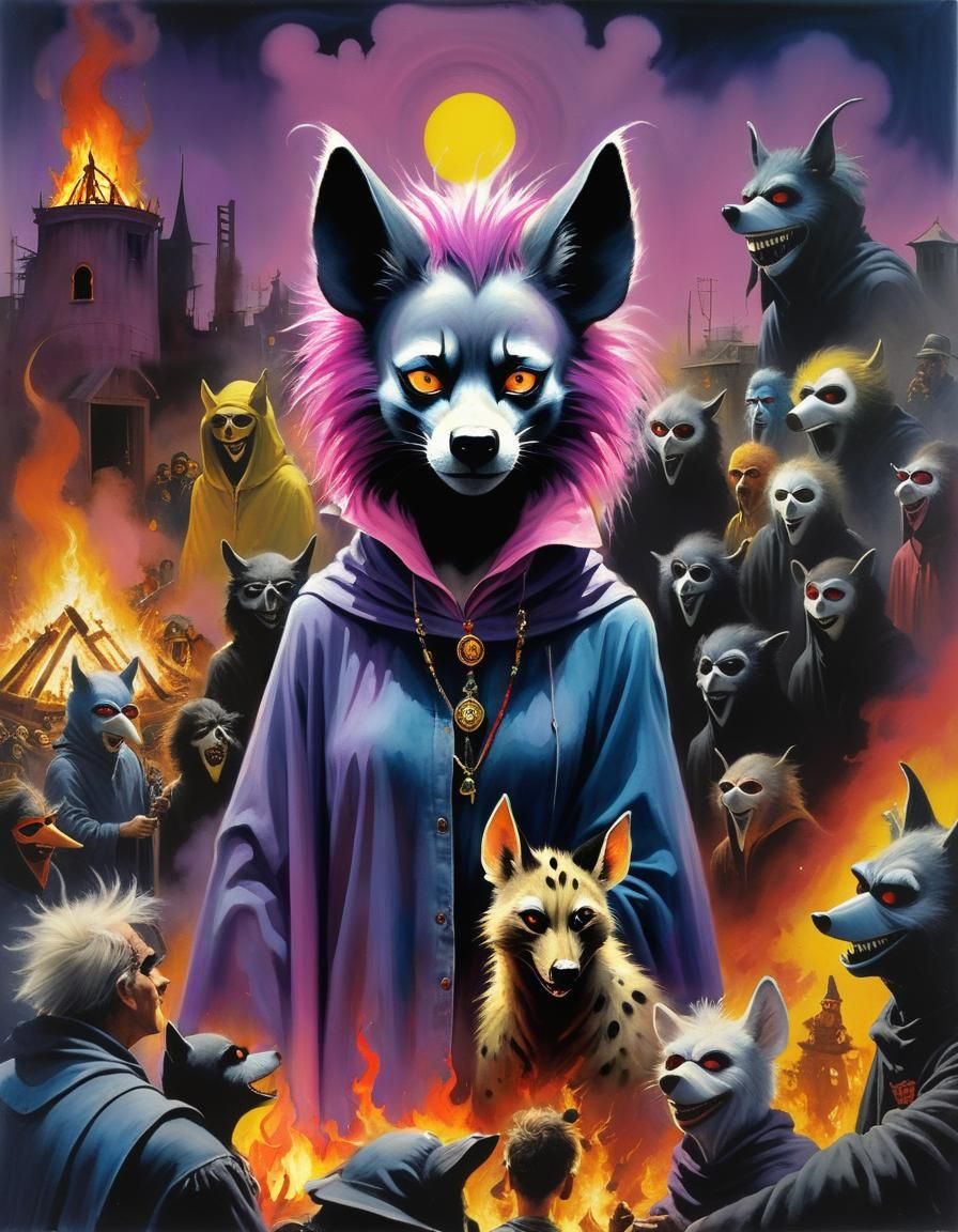 The Cult of Scuzzy (alt) - AI Generated Artwork - NightCafe Creator