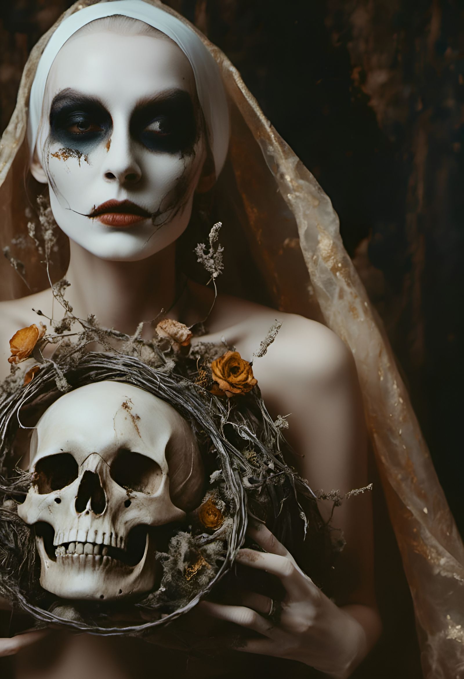 painting by Alessio Albi Renaissance painting of beautiful Solarpunk ...