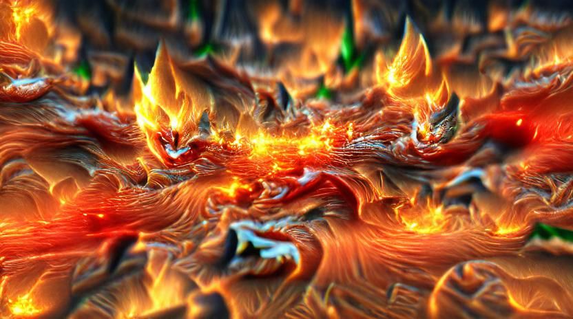 Fiery rage 8k resolution - AI Generated Artwork - NightCafe Creator