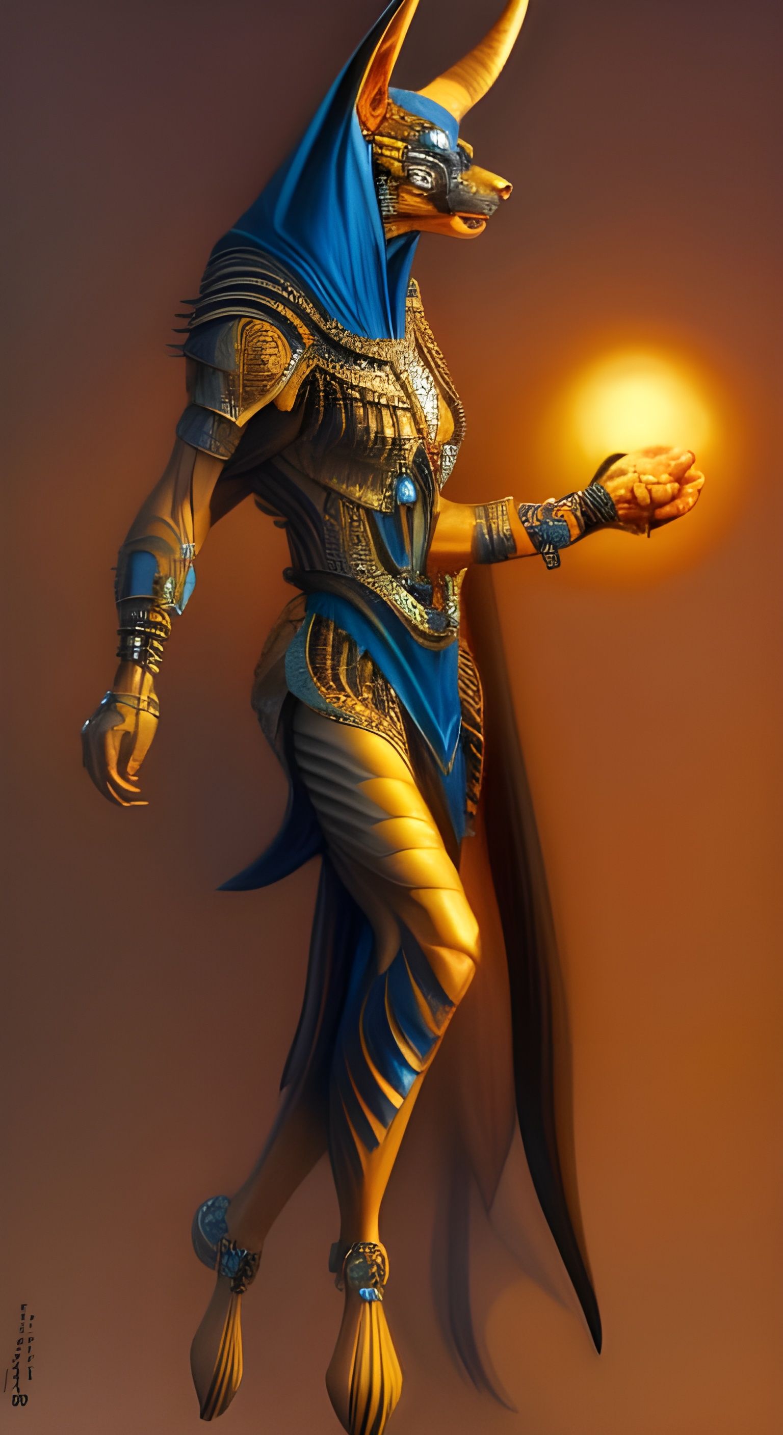 Egyptian God Anubis (aka Anpu): Weigher of souls and guide to the ...