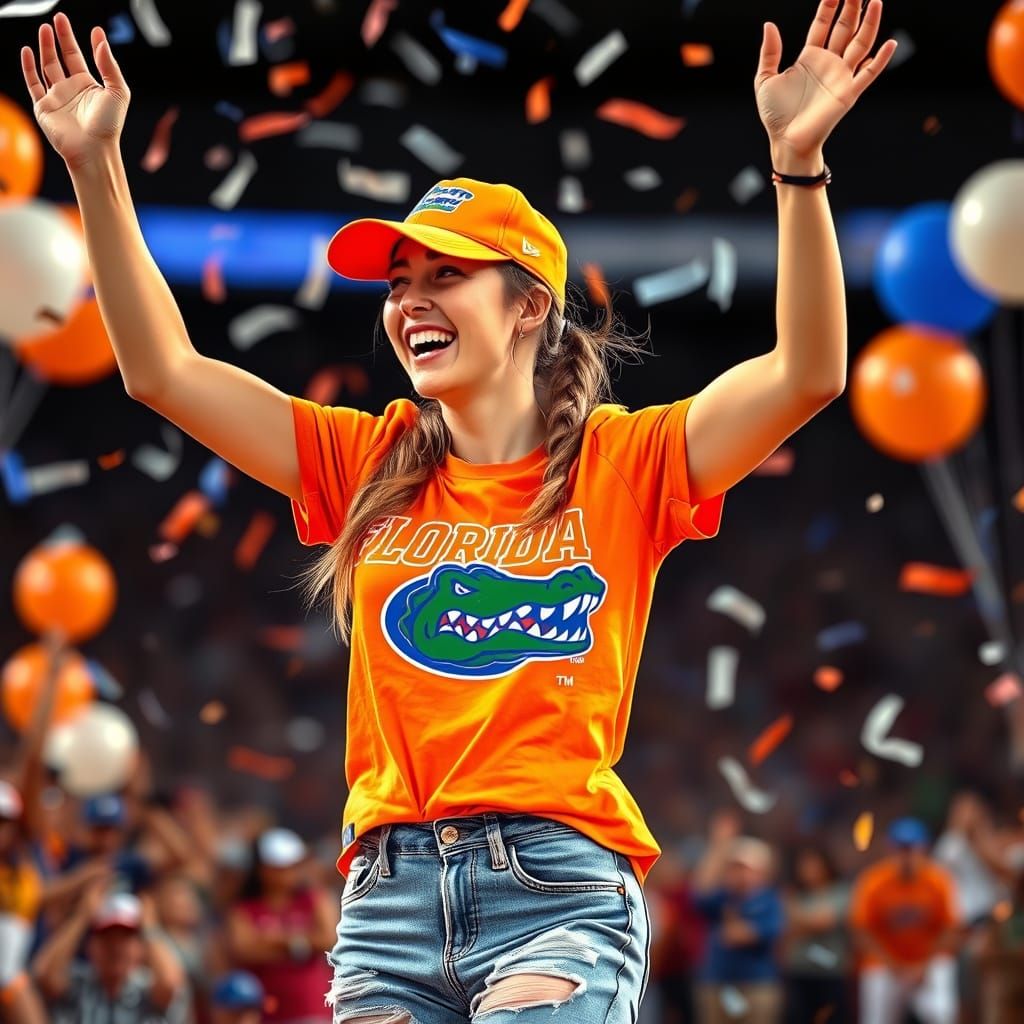 Florida Gators win it all!!! - Florida Gators Victory Cheer ...